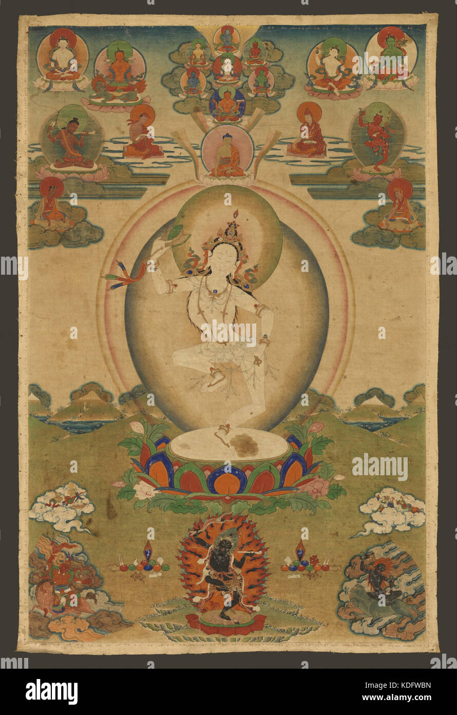 Machig Labdron, the Tibetan Yogini Google Art Project Stock Photo - Alamy
