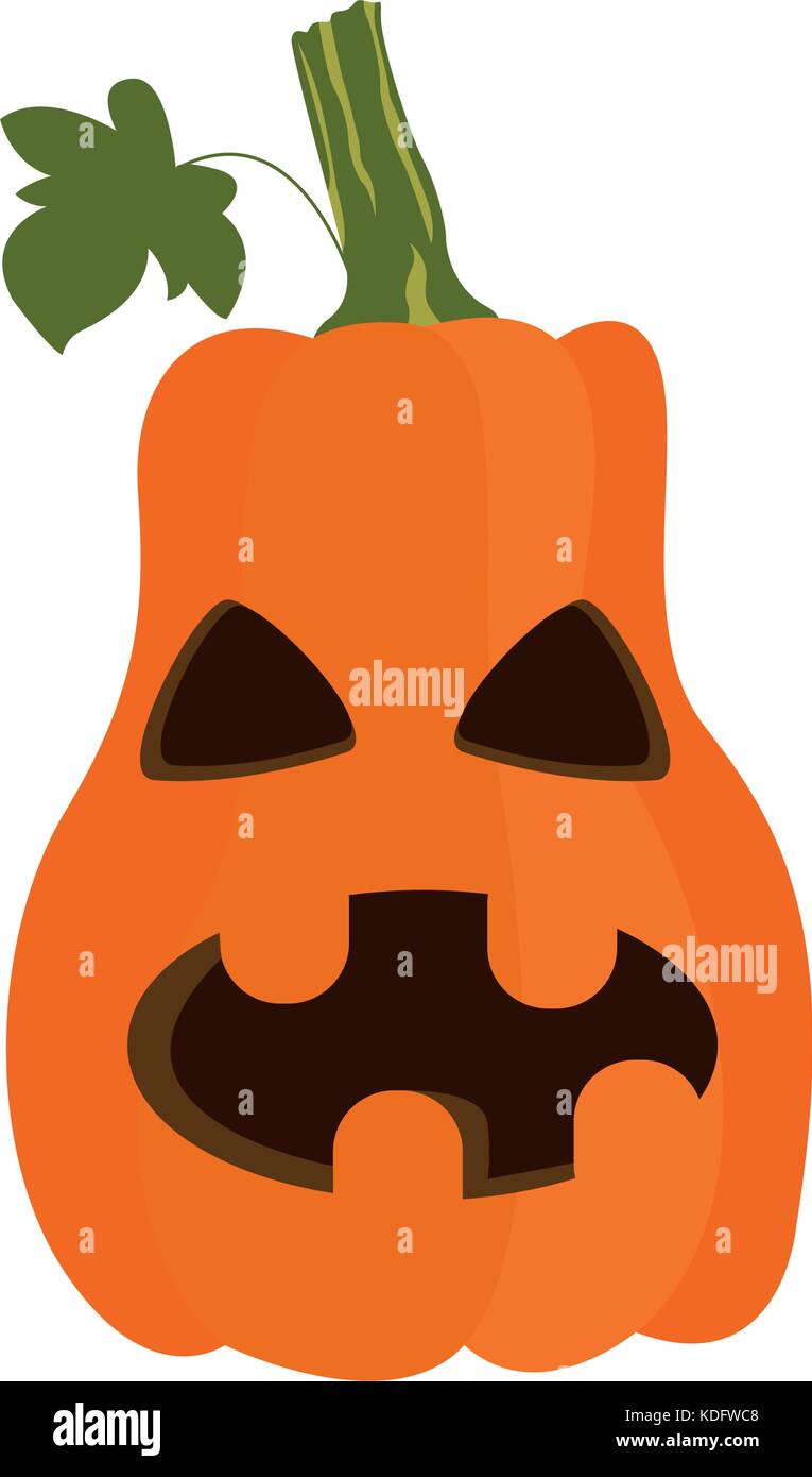 Kid pumpkin jack lantern Stock Vector Images - Alamy