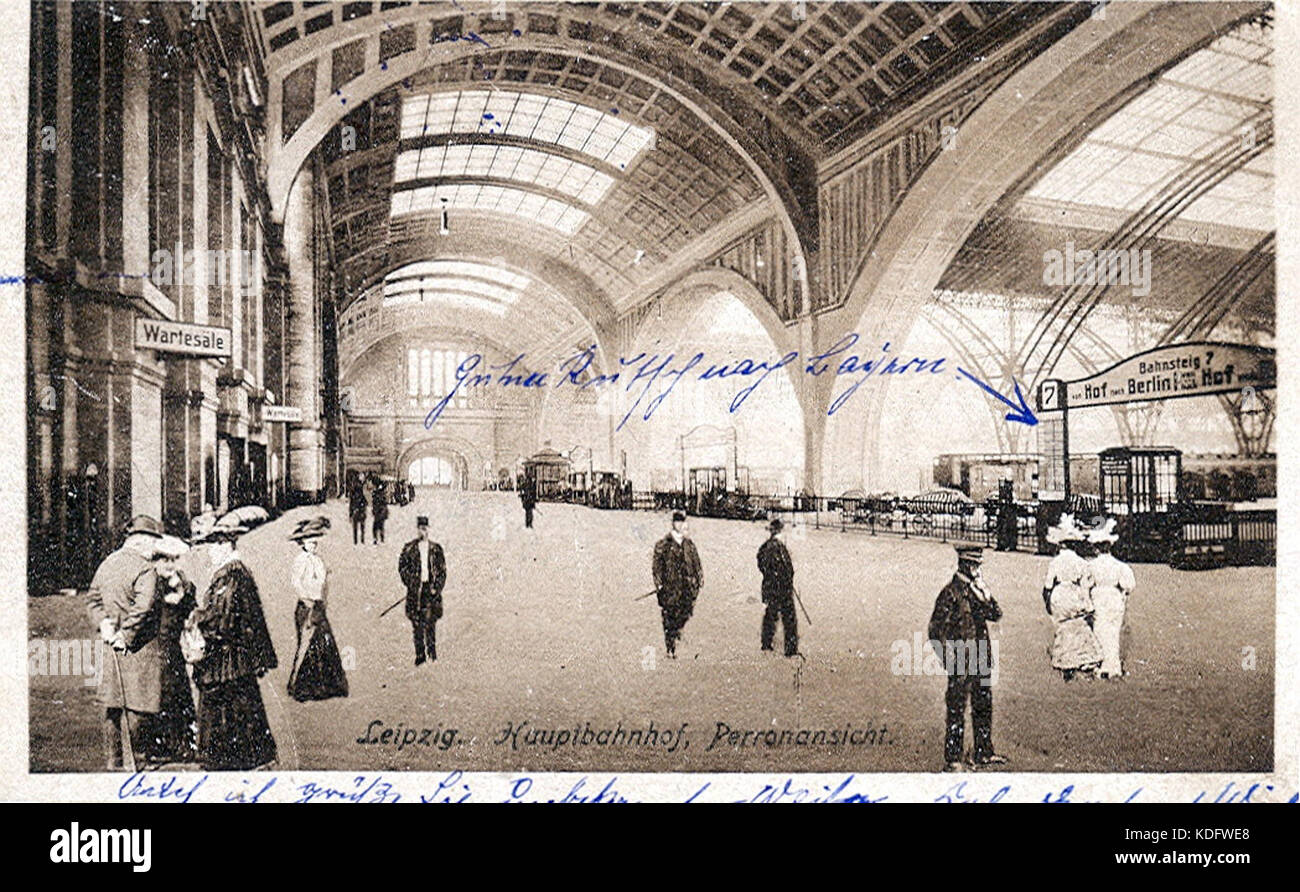 Leipzig Hauptbahnhof 3 Stock Photo - Alamy