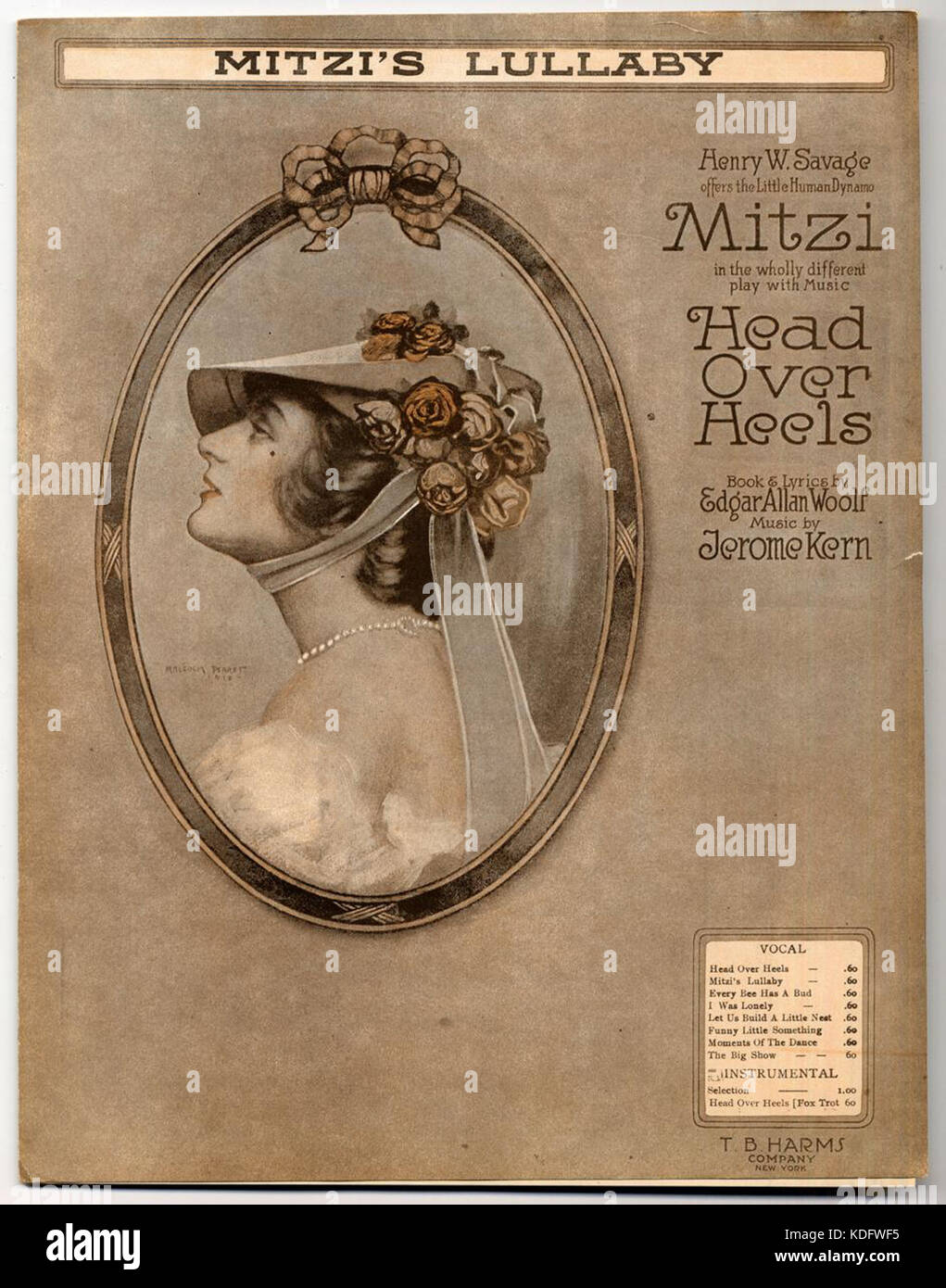 Mitzi's Lullaby cover Stock Photo - Alamy