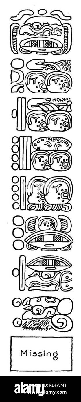 Mayan epigraphy hi-res stock photography and images - Alamy