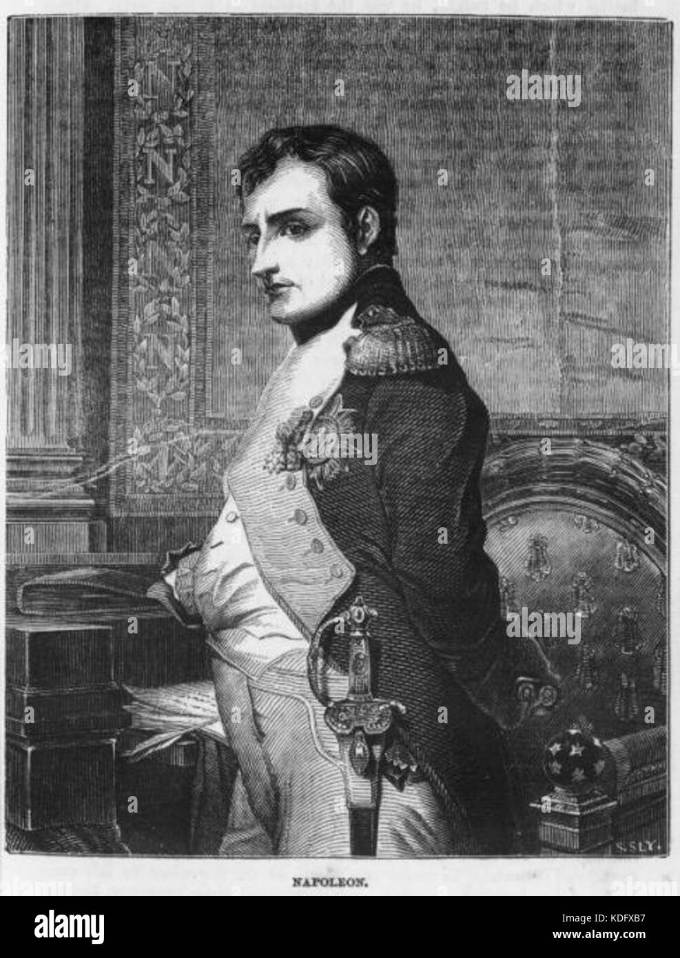 Ruler napoleon Black and White Stock Photos & Images - Alamy