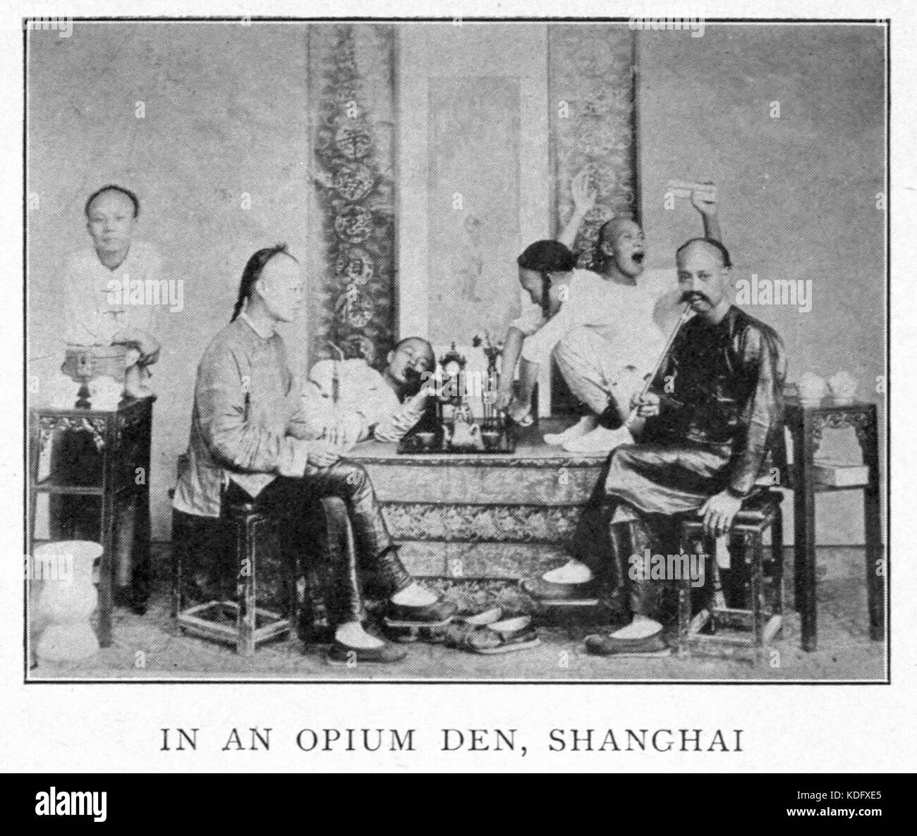 Opium den Black and White Stock Photos & Images - Alamy