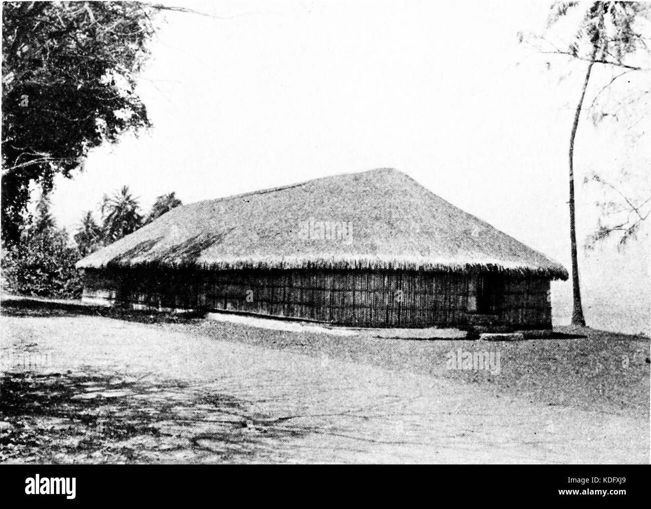 PSM V86 D460 Council house at paaia tahiti Stock Photo - Alamy