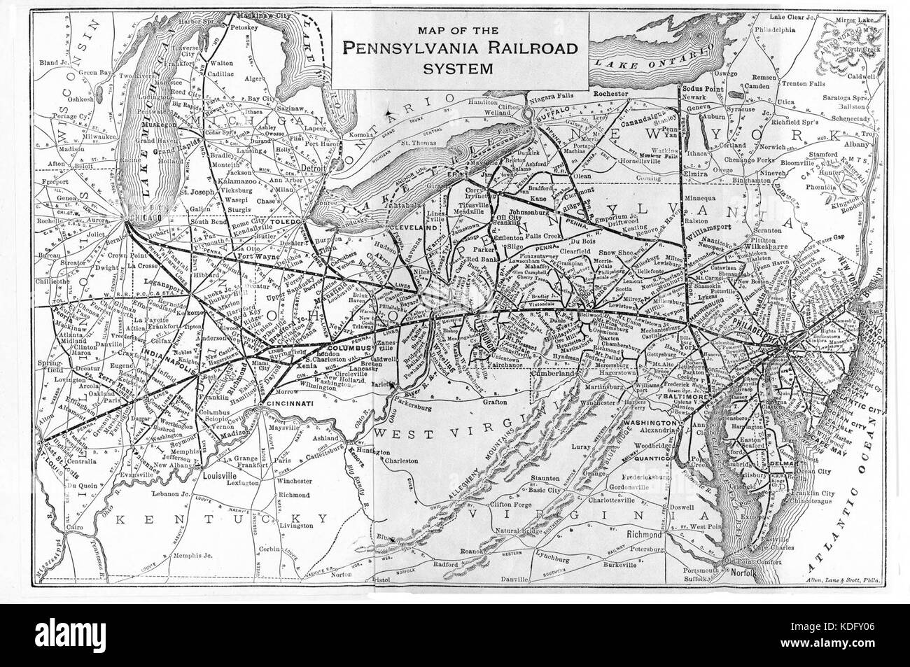 Pennsylvania Railroad System's exhibit at the Alaska Yukon Pacific ...