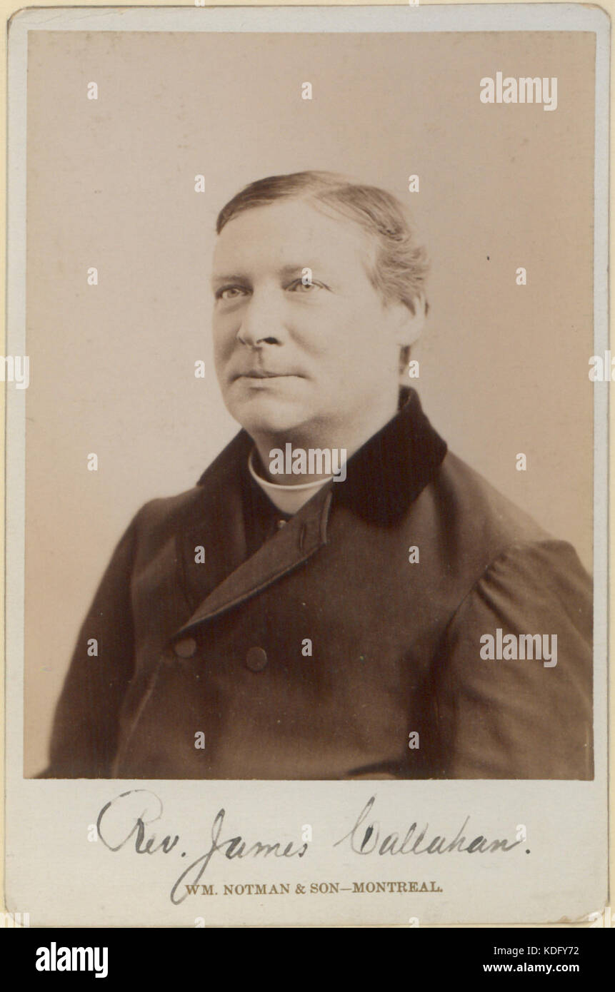 Rev James Callahan Photo B (HS85 10 8673 Stock Photo - Alamy