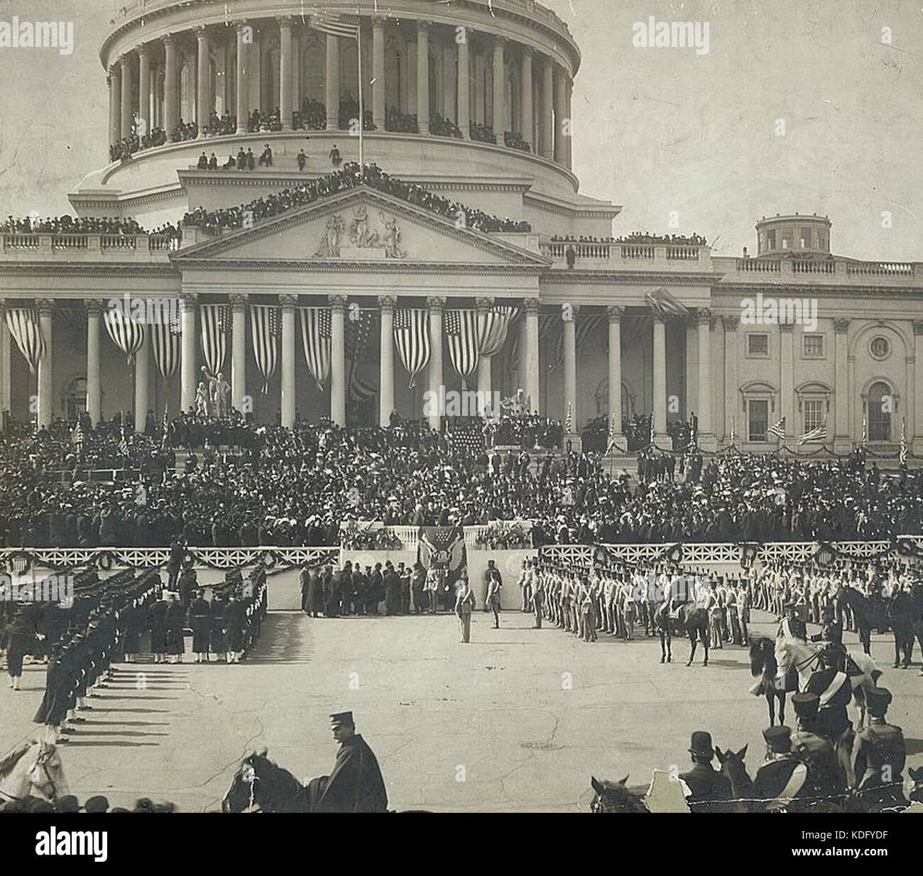 Roosevelt inaugural address hi-res stock photography and images - Alamy