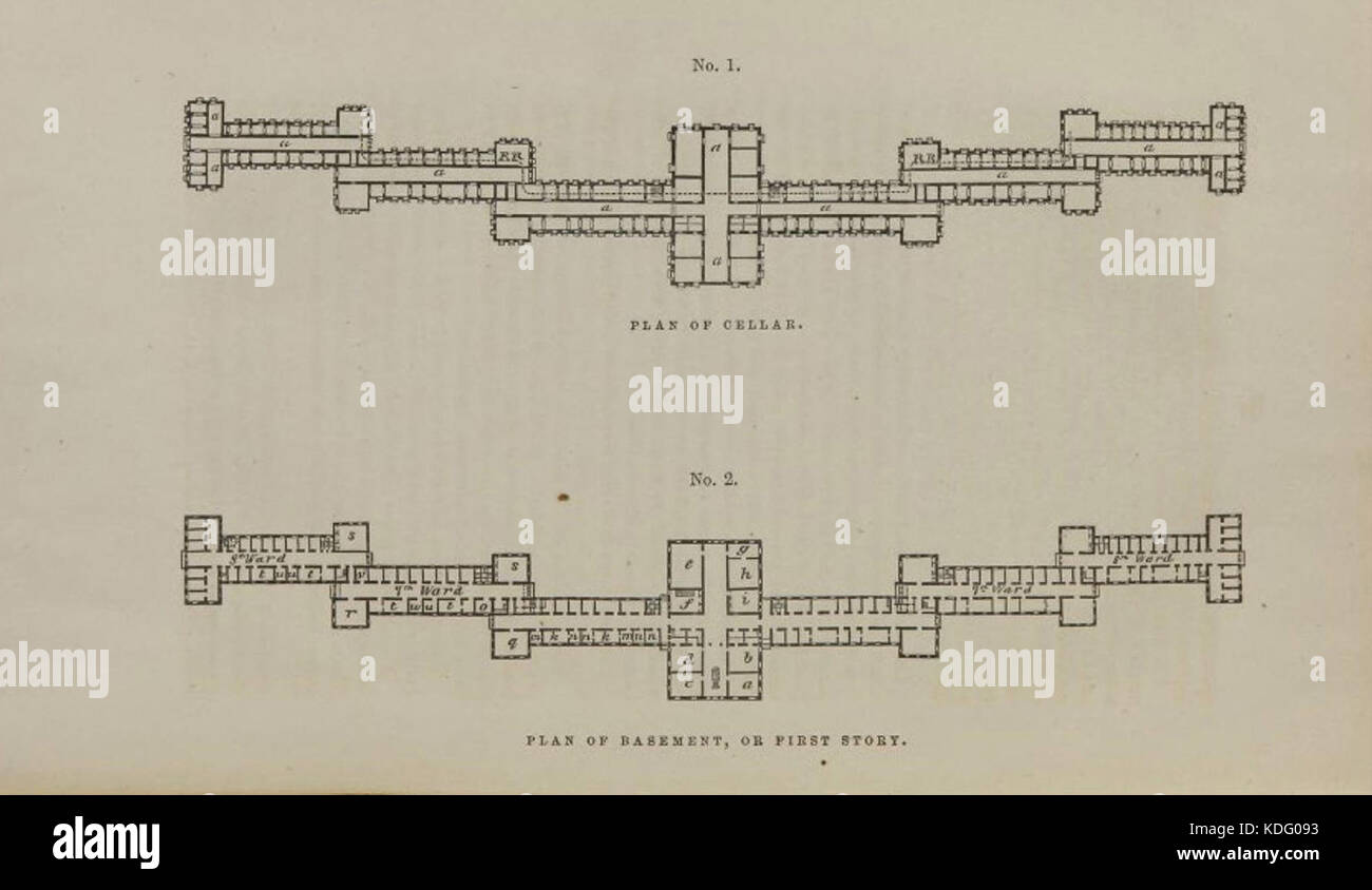 Kirkbride plan kirkbride building hi-res stock photography and images ...
