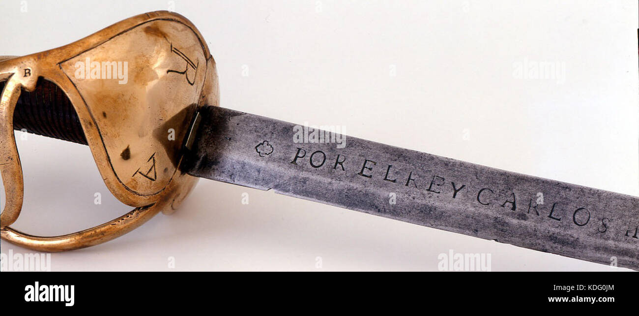Spanish Infantry Sword Stock Photo - Alamy