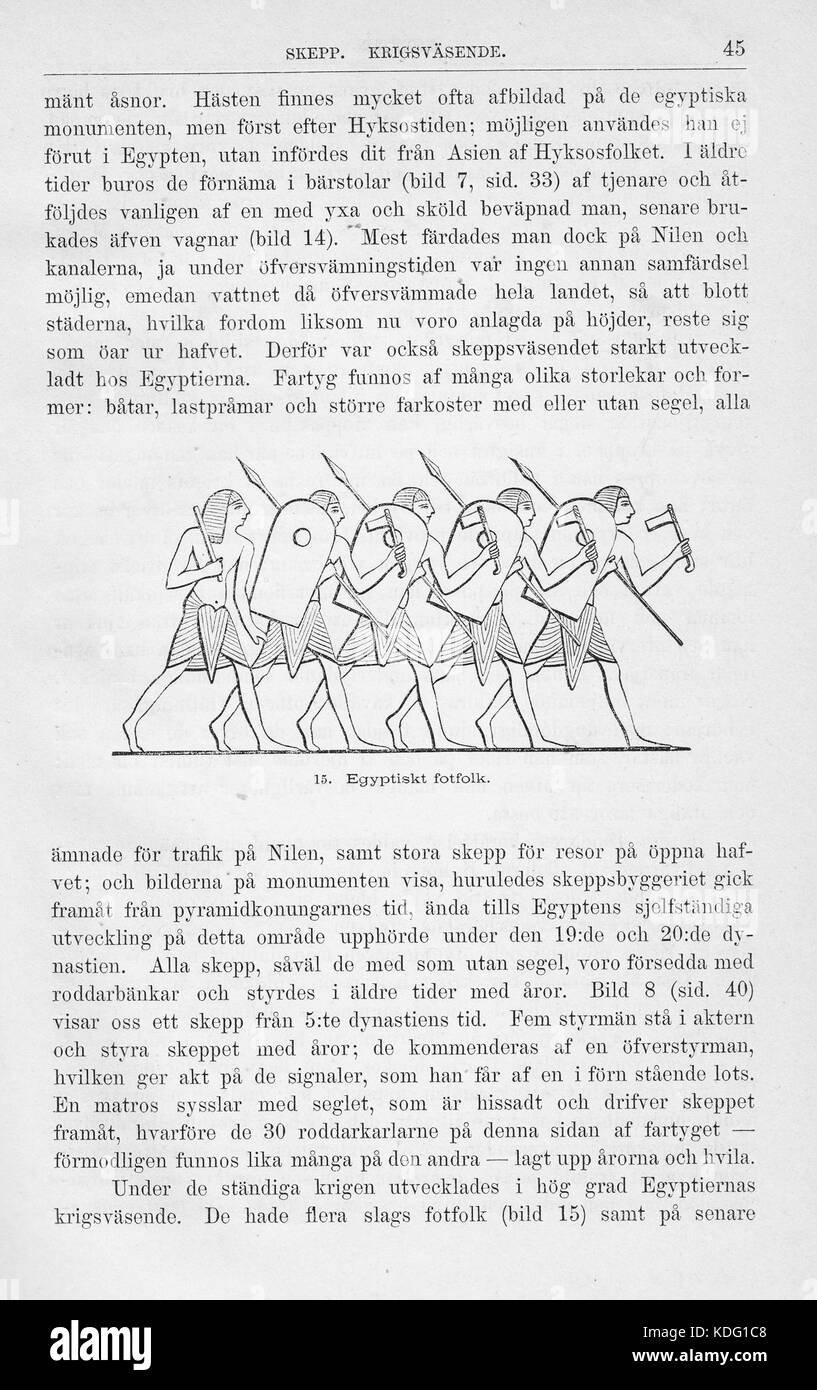 Illustrerad Verldshistoria band I 045 Stock Photo - Alamy