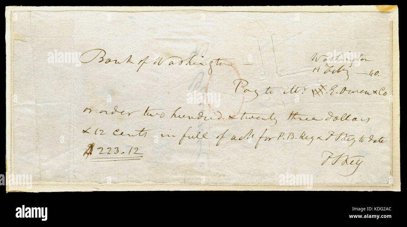 Francis scott key hi-res stock photography and images - Alamy