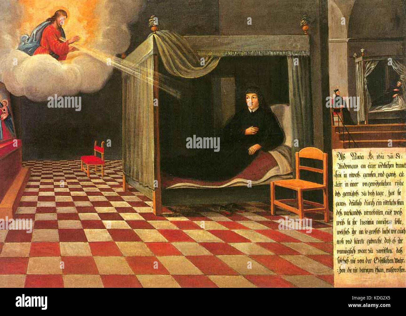 Painted Life of Mary Ward 24 Stock Photo - Alamy