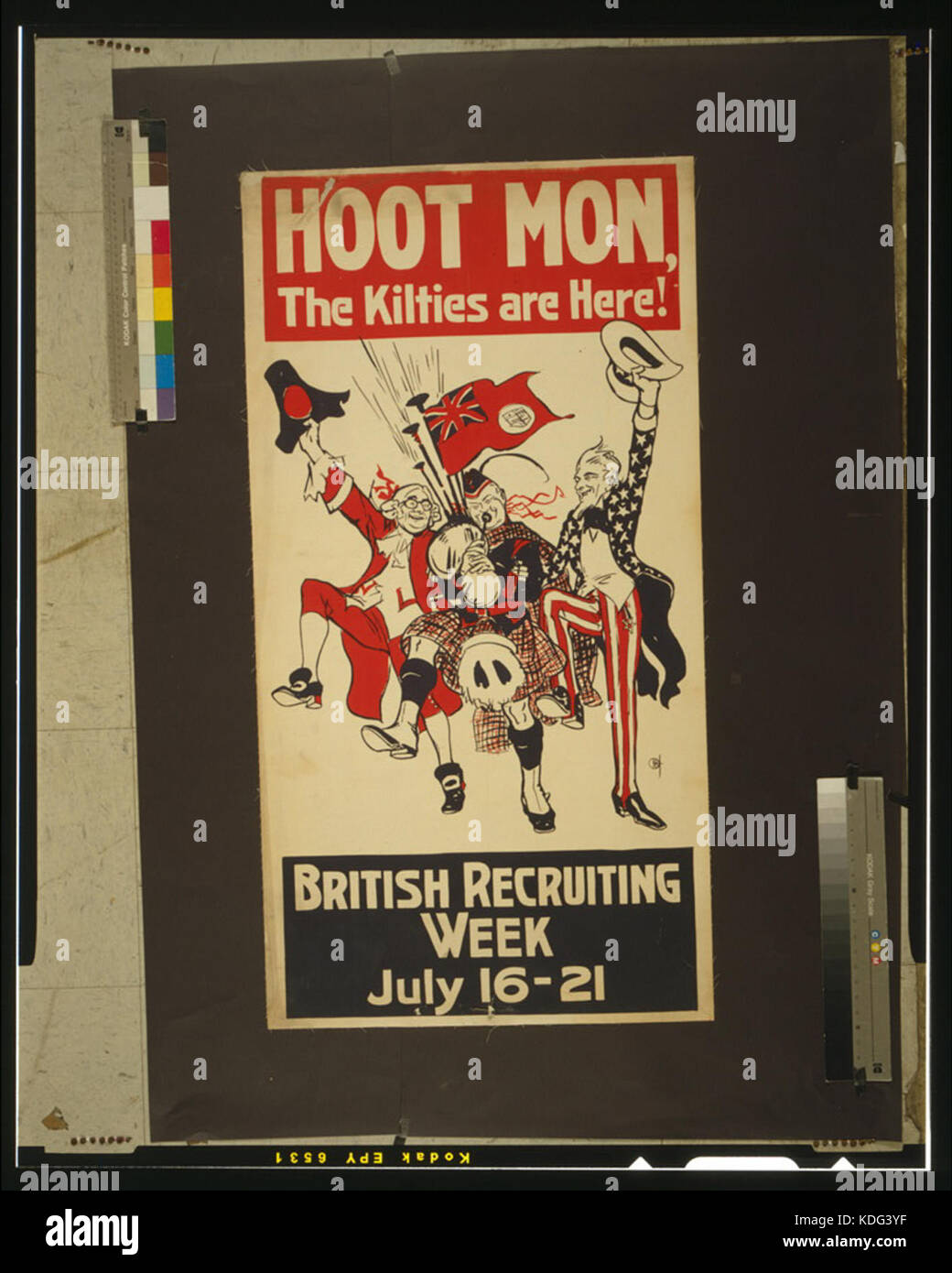 Hoot mon, the kilties are here! LCCN00652401 Stock Photo - Alamy