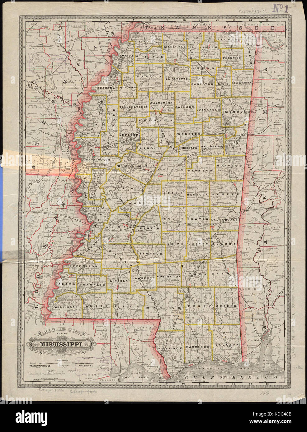 Mississippi counties hi-res stock photography and images - Alamy