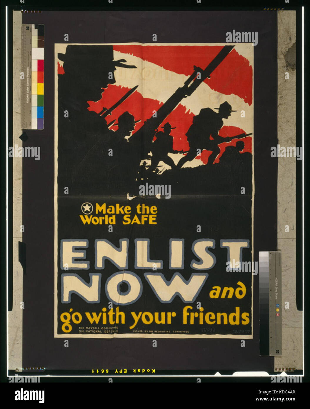 Make the world safe Enlist now and go with your friends LCCN2001700145 ...