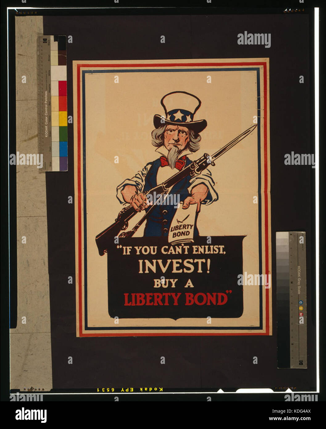 If you can't enlist, invest! Buy a Liberty bond Abstract: Poster ...