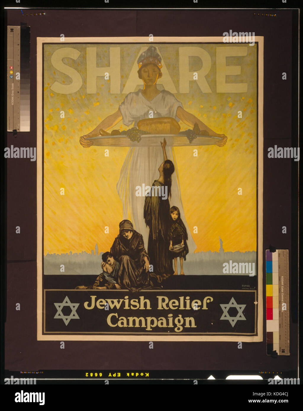 Share Jewish Relief Campaign LCCN2002708880 Stock Photo - Alamy