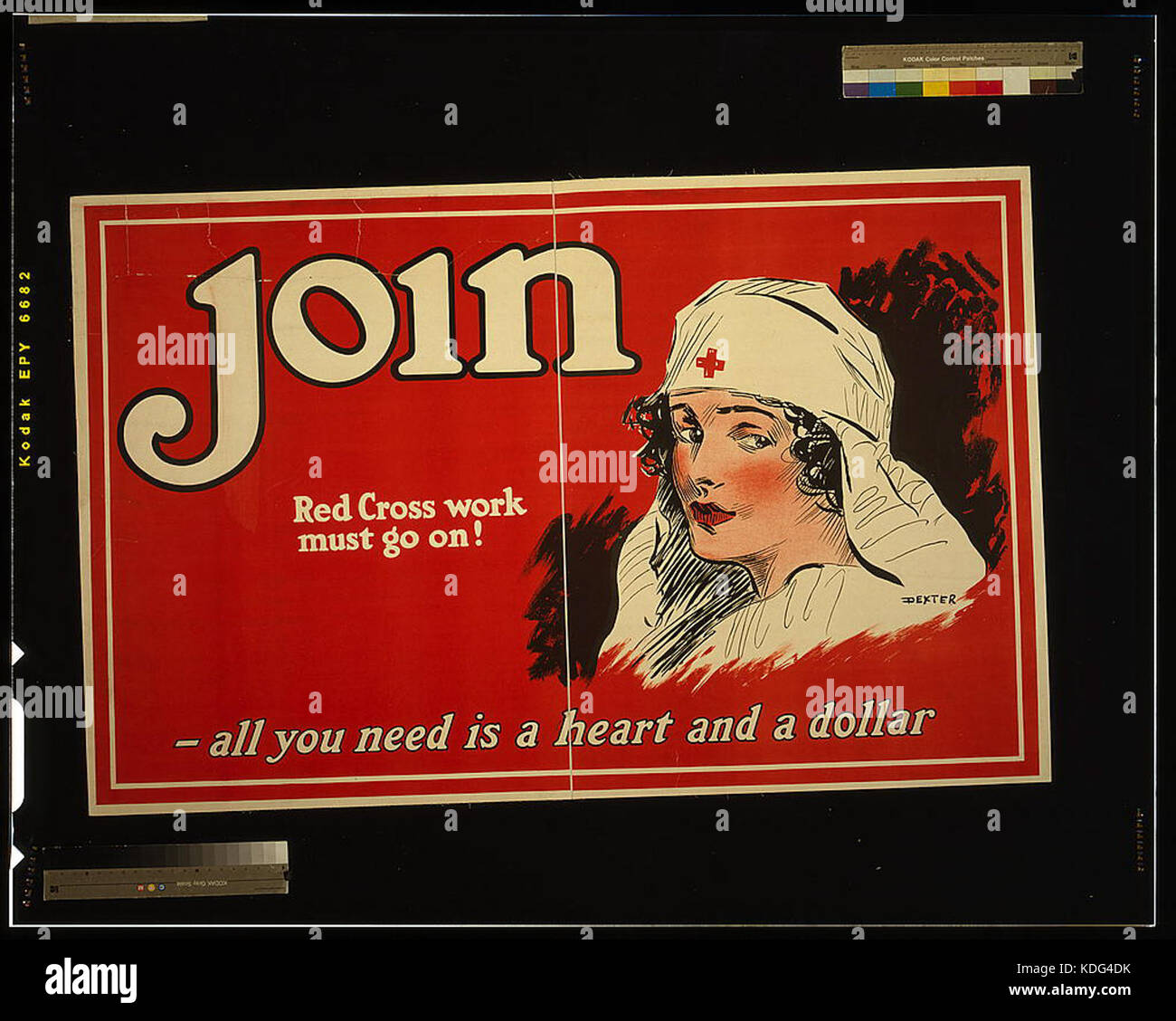 Join Red Cross work must go on! LCCN2002709051 Stock Photo - Alamy
