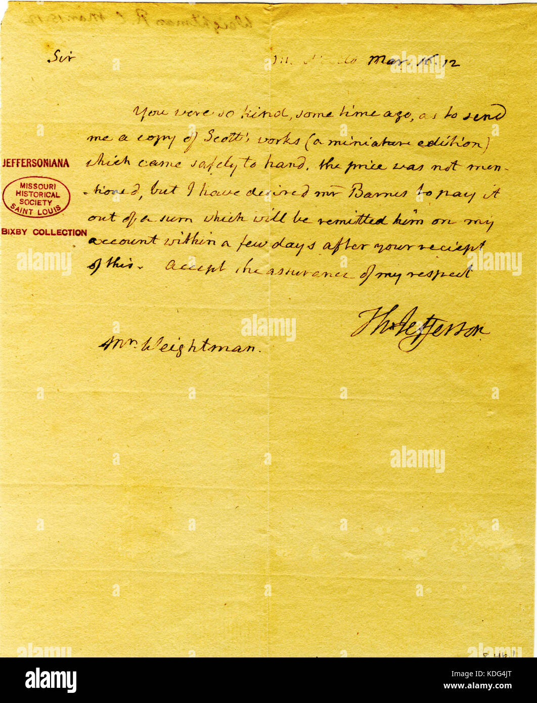 Jeffersons era hi-res stock photography and images - Alamy