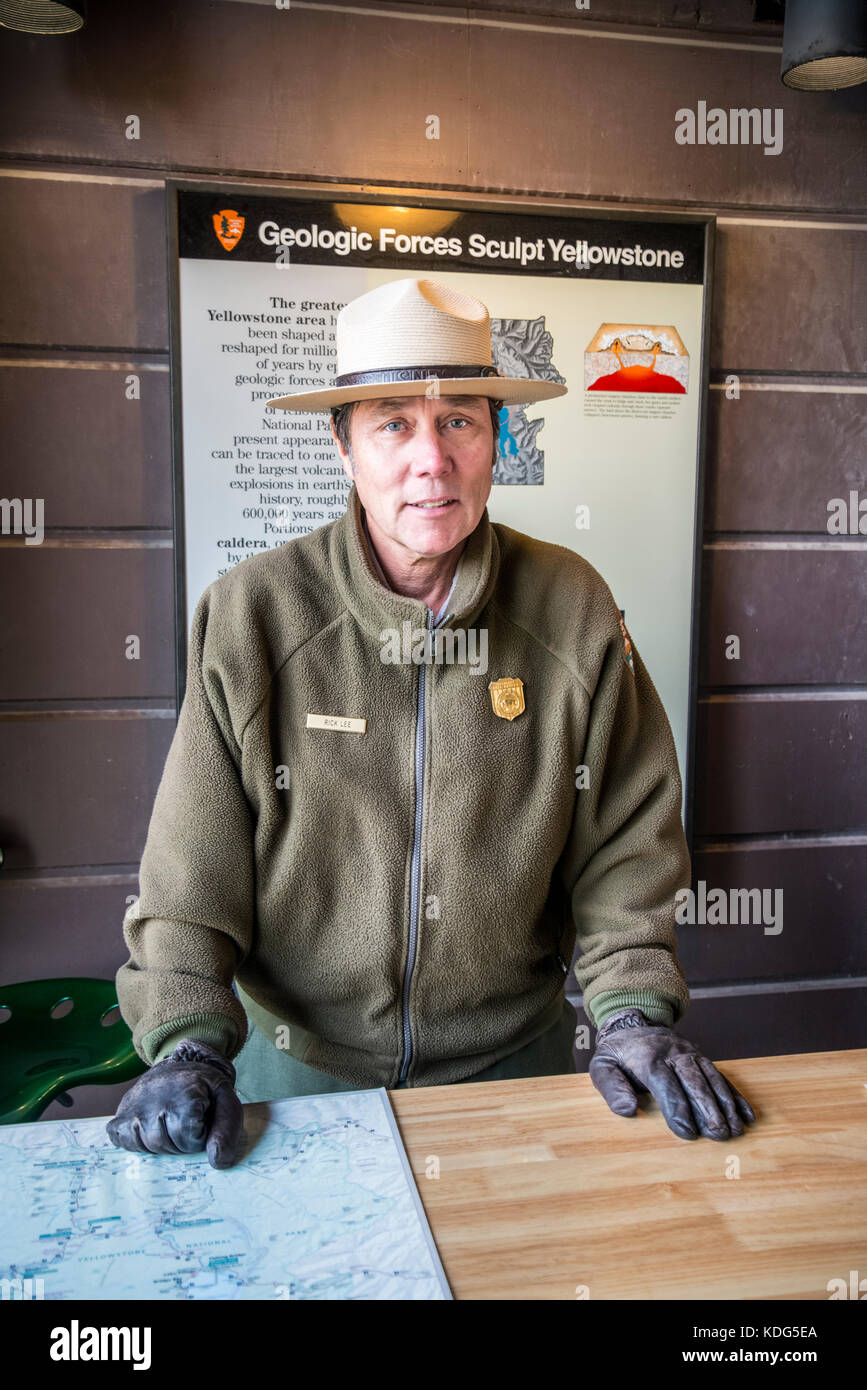 Volunteer National Park Ranger at Norris Geyser Basin in West ...