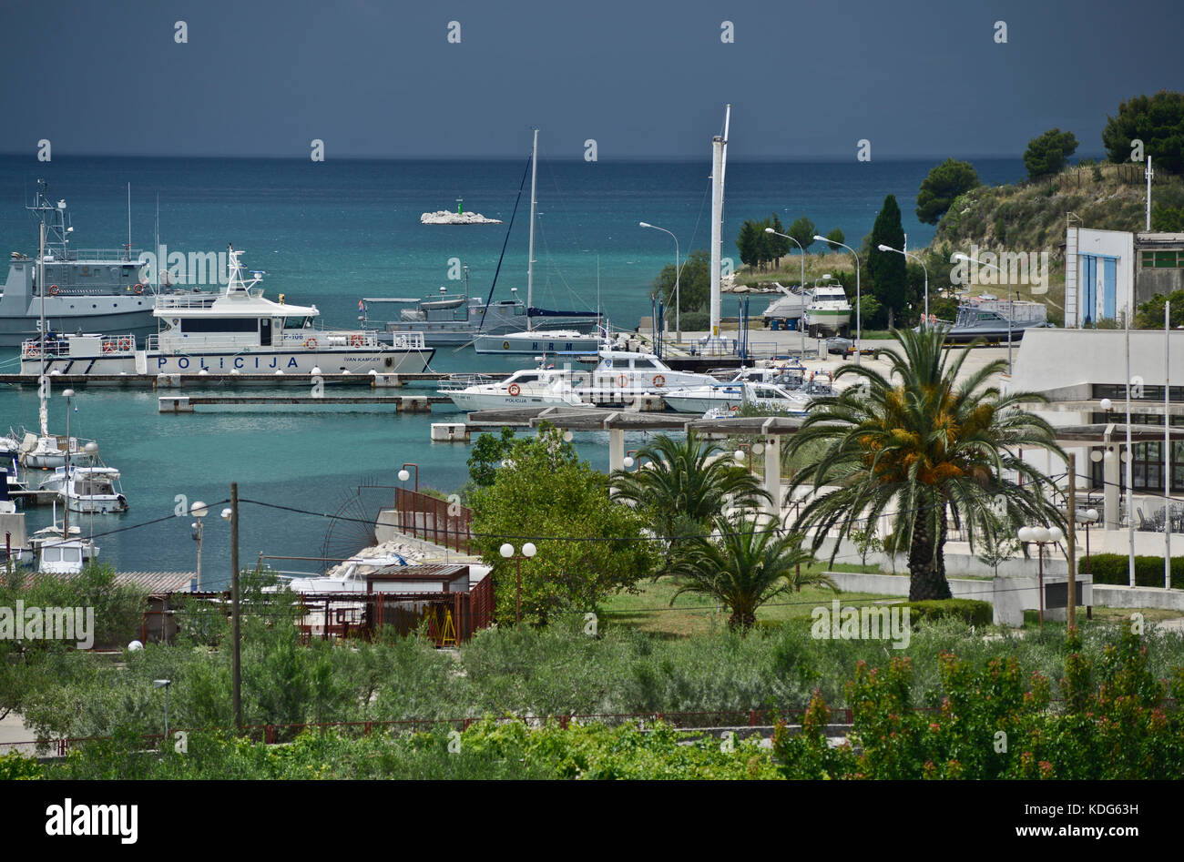 Port of Split, Croatia Stock Photo - Alamy