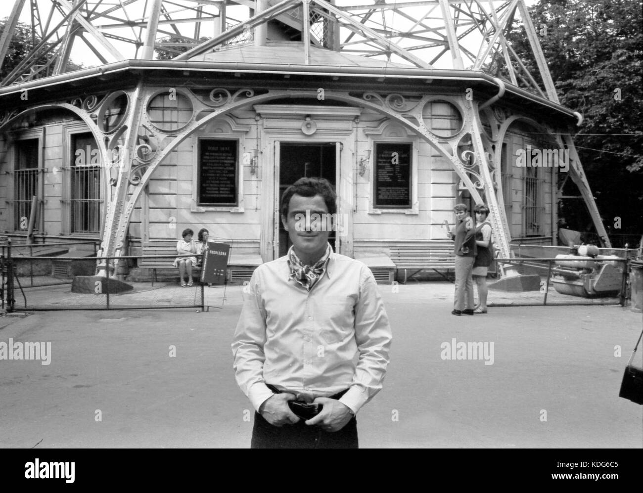 Jan Triska, famous Czech-American actor in Prague, Czechoslovakia, 1975 ...