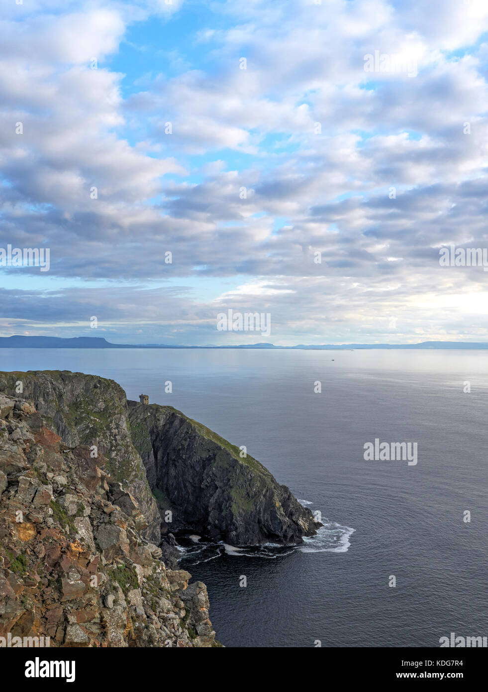 Carrigan Head part of Slieve League cliffs the highest sea cliffs in ...