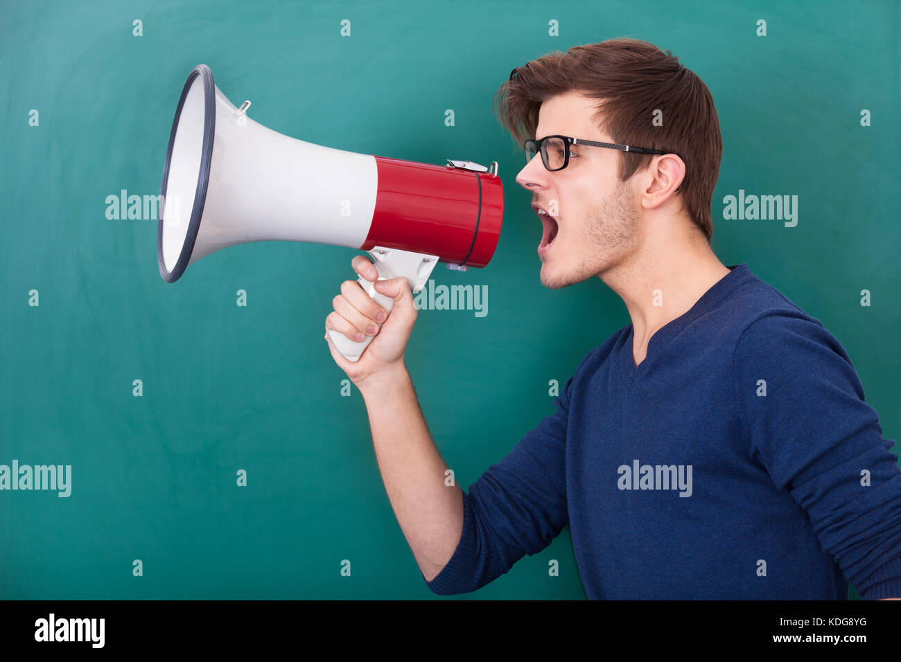 Student classroom front speech hi-res stock photography and images - Alamy