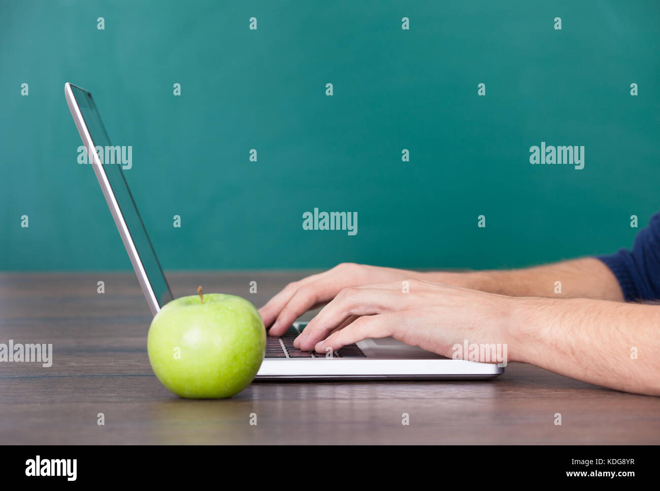 Person typing on laptop digital hi-res stock photography and images - Alamy