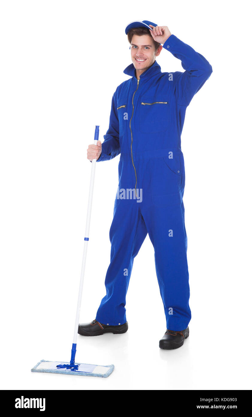 Cleaning uniform hi-res stock photography and images - Alamy