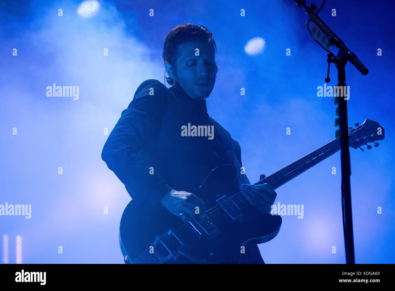 MADRID - SEP 9: Interpol (band) perform in concert at Dcode Music ...