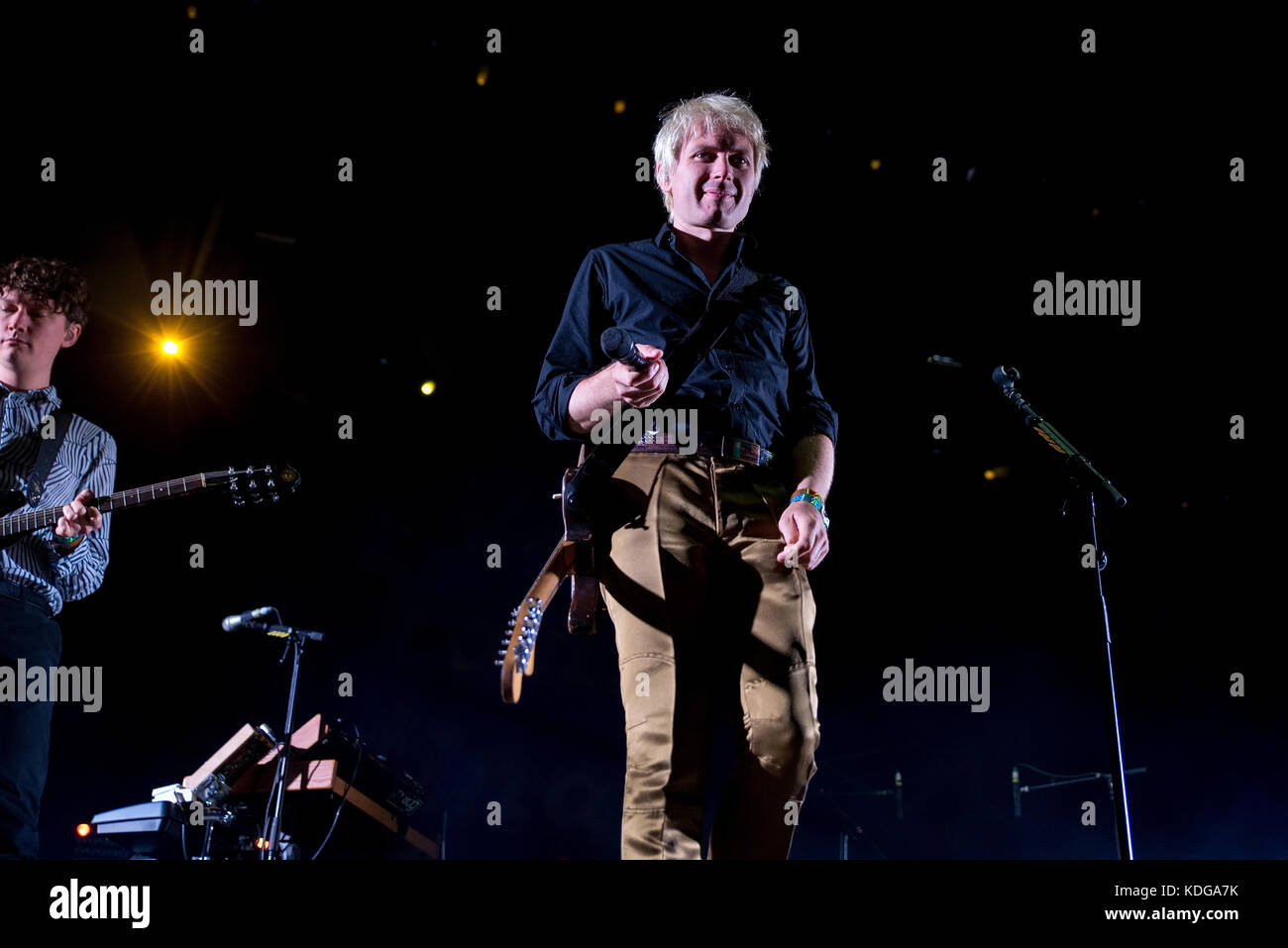 MADRID - SEP 9: Franz Ferdinand (band) perform in concert at Dcode ...