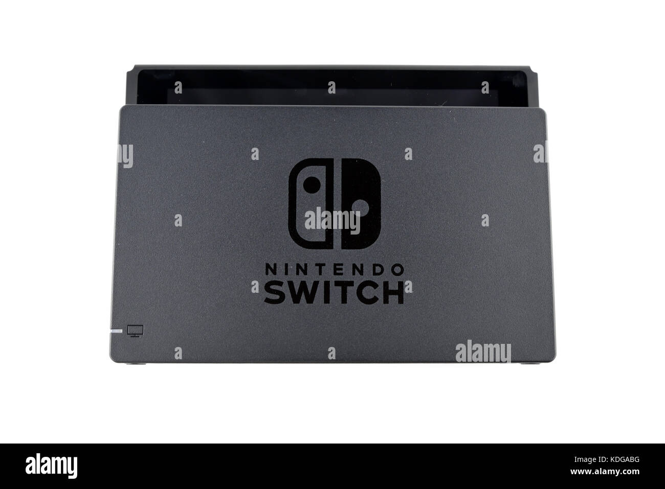 BARCELONA, SPAIN - SEP 5, 2017: A Nintendo Switch, the major video game ...