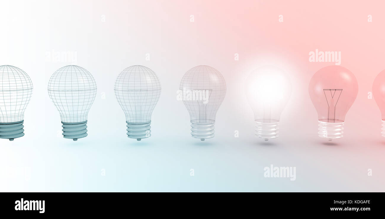 Creative Solutions and Ideas as an Abstract Background Stock Photo - Alamy