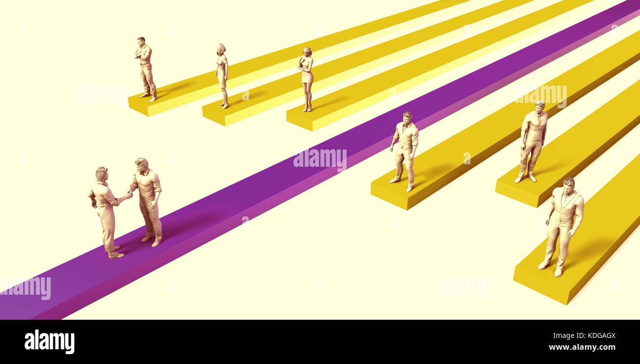 Secure or Win a Contract Project as a Business Concept Stock Photo - Alamy