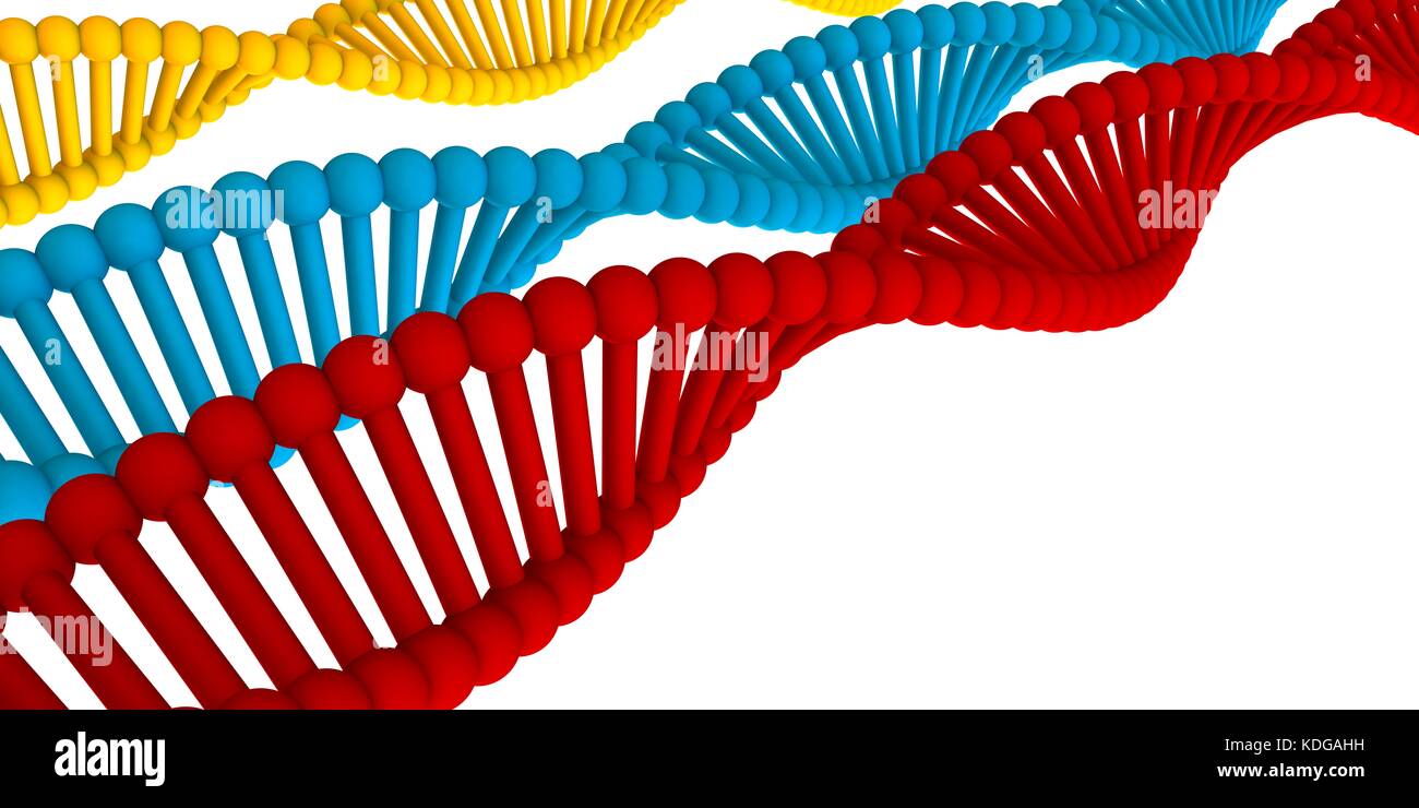 Science Background with DNA Helix Structure Art Stock Photo - Alamy