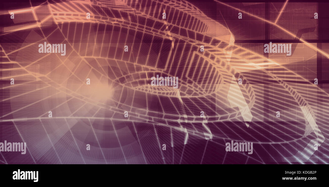 Technology Abstract with Binary Data Moving as Art Stock Photo - Alamy