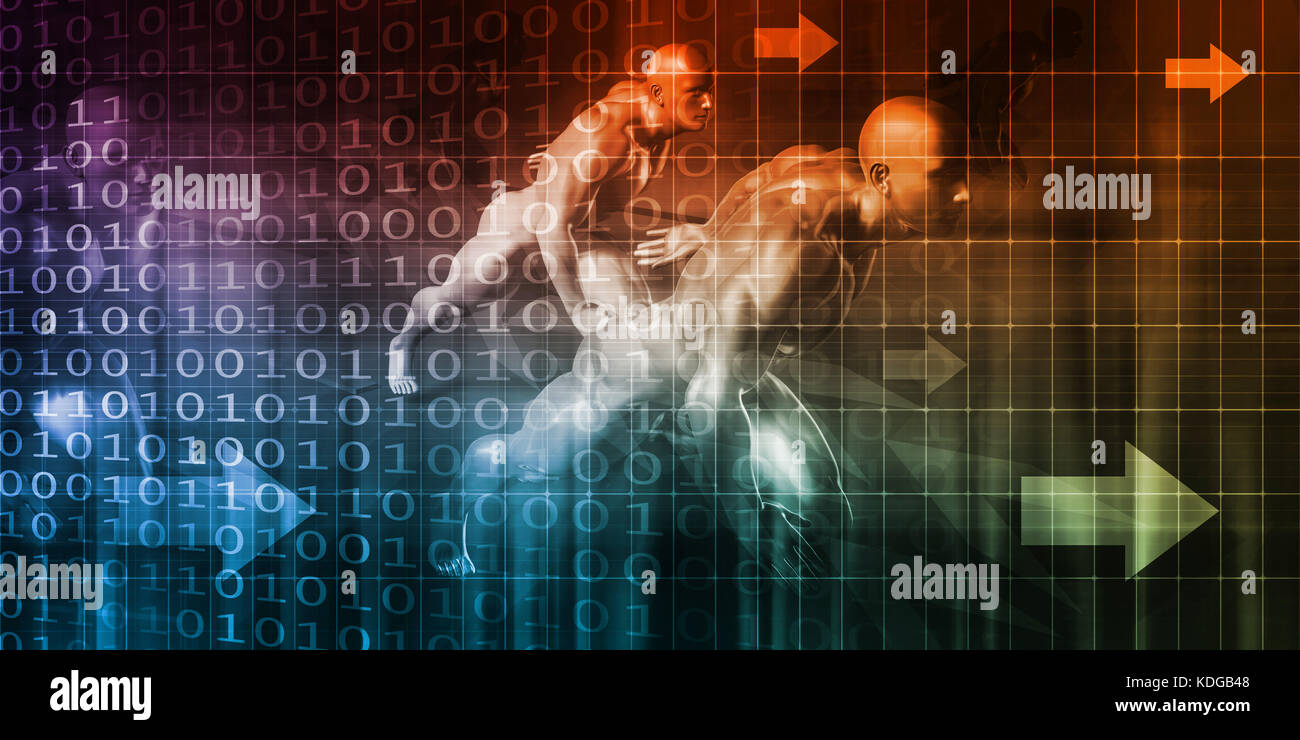 Futuristic Science Concept in Medical Research Industry Stock Photo - Alamy