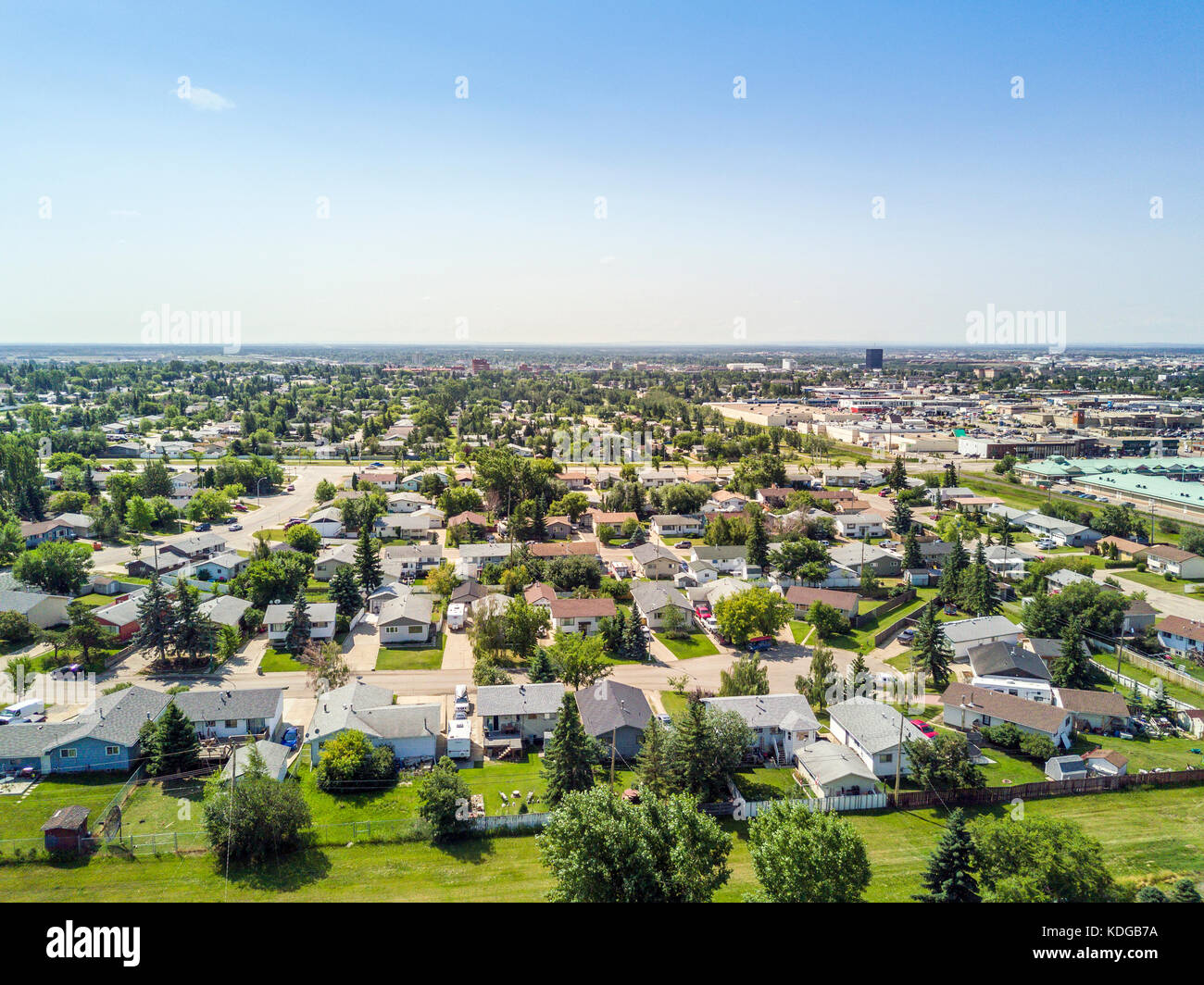 Aerial prairie canada hi-res stock photography and images - Alamy