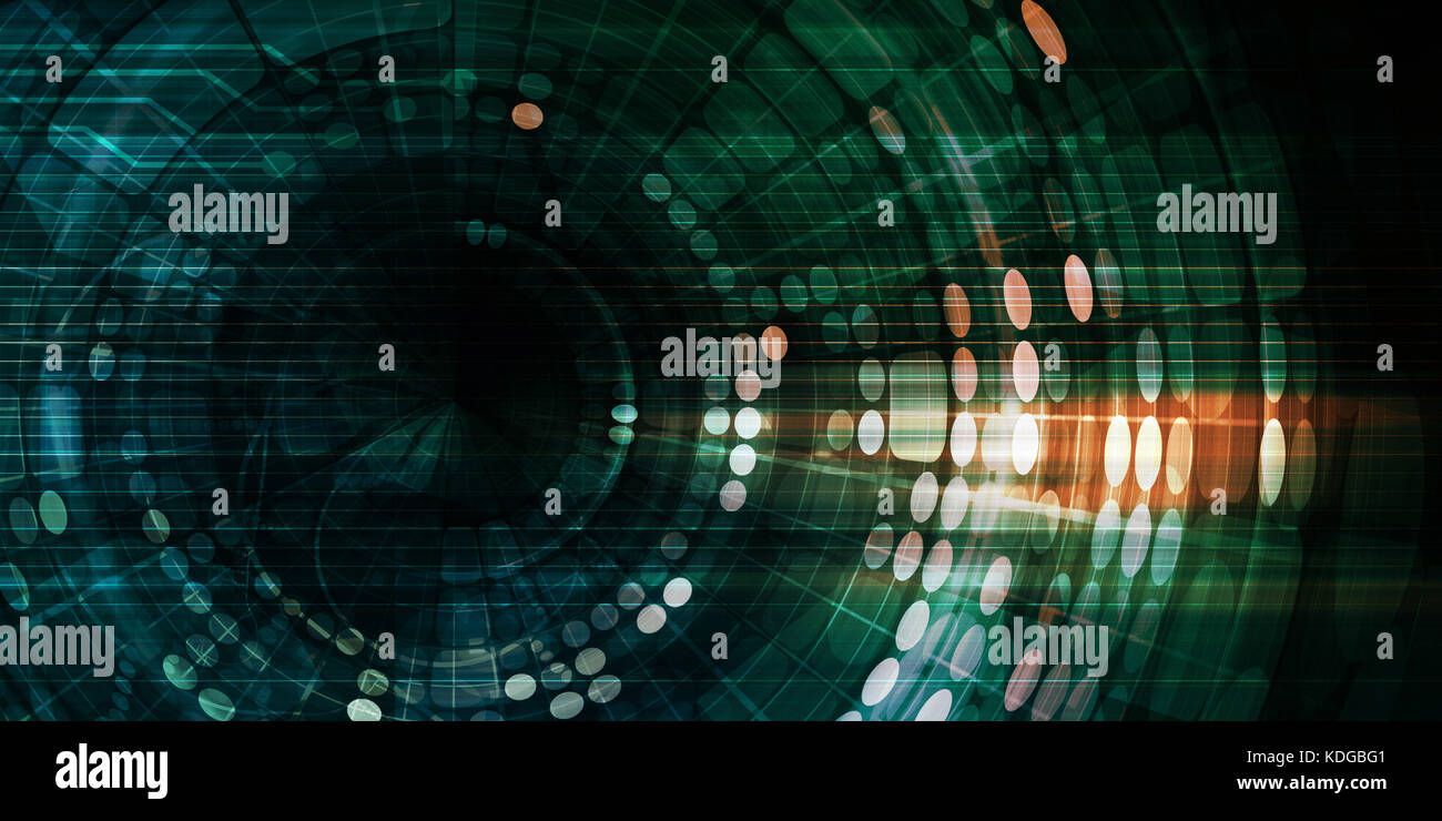 Technology Tracking System for Surveillance and Monitoring Stock Photo ...