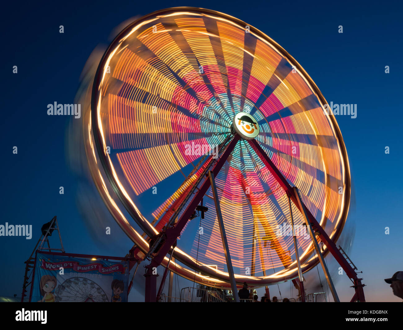 Fall Fair Amusement Park Stock Photo - Alamy