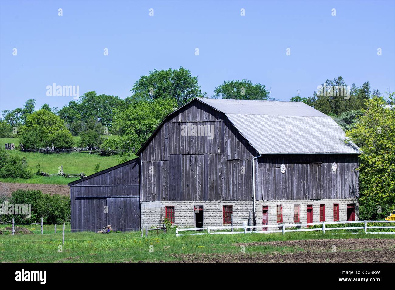 Old Rural Countryside Buildings Stock Photo - Alamy