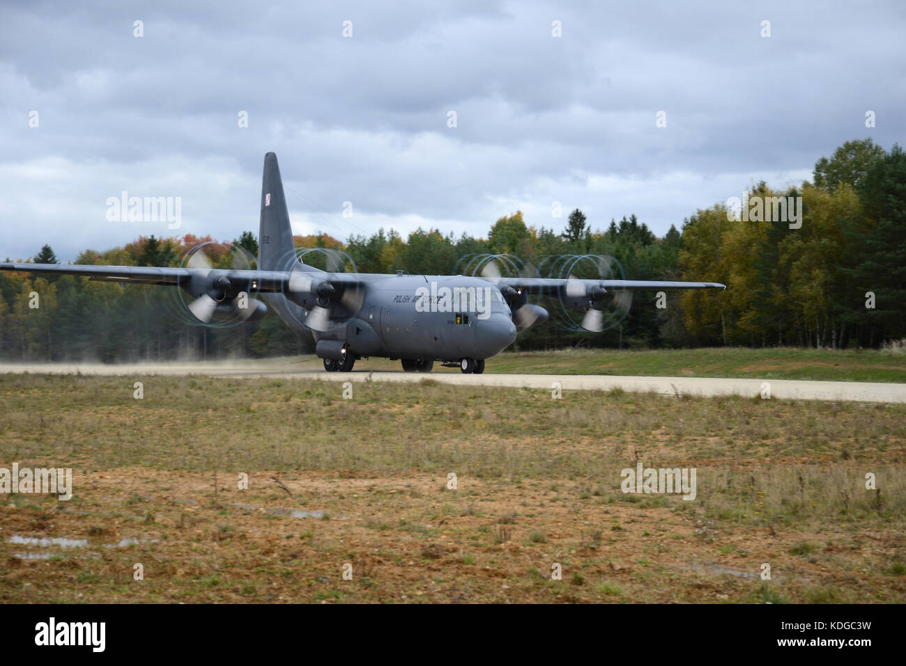 Polish Air Force C-130 Hercules Stock Photo - Alamy