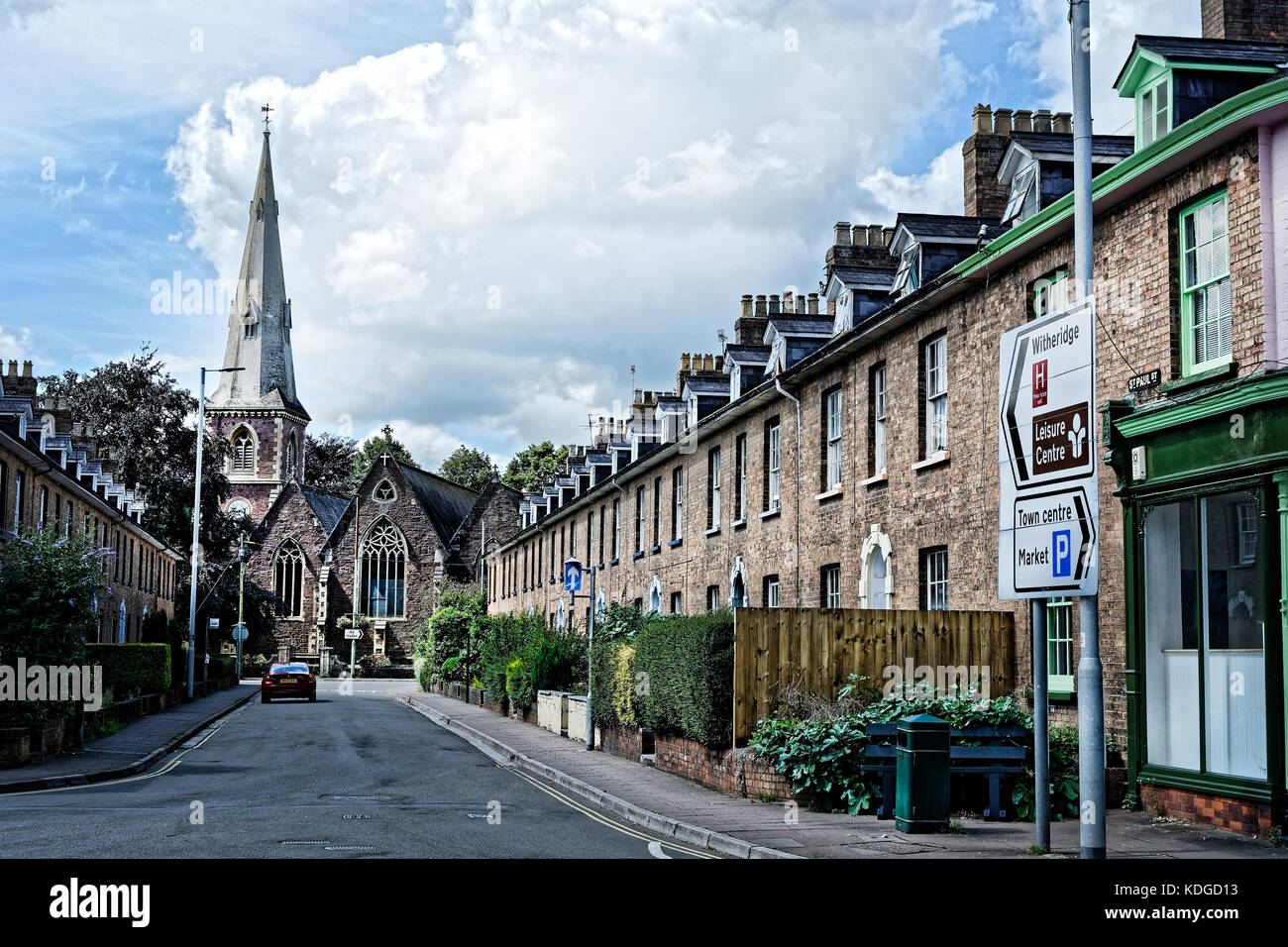 Tiverton town hi-res stock photography and images - Alamy