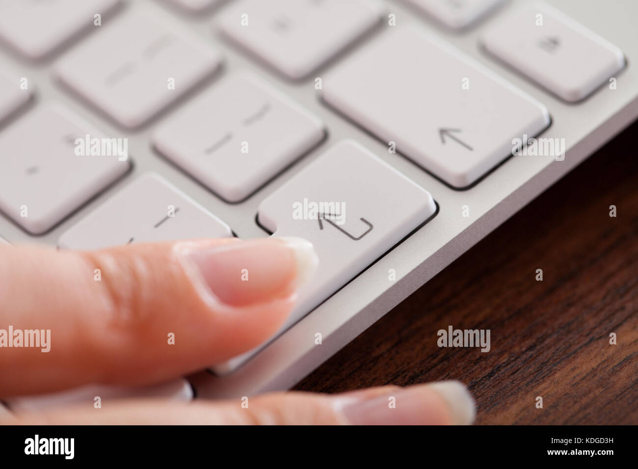 Touching keyboard hi-res stock photography and images - Alamy