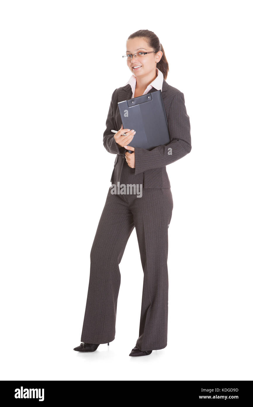 Portrait leadership happy woman Cut Out Stock Images & Pictures - Alamy