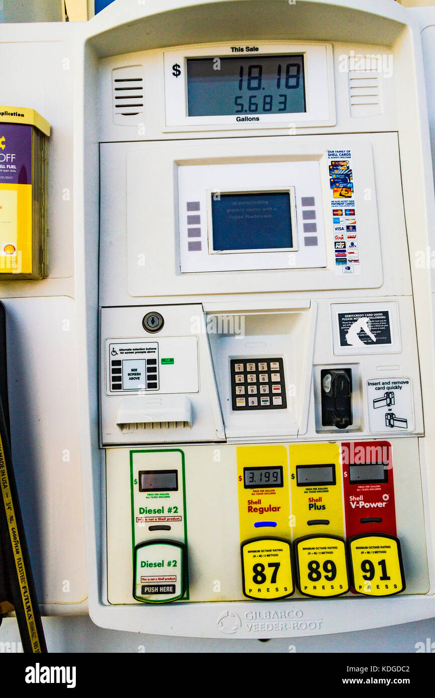 Shell Gas Pump