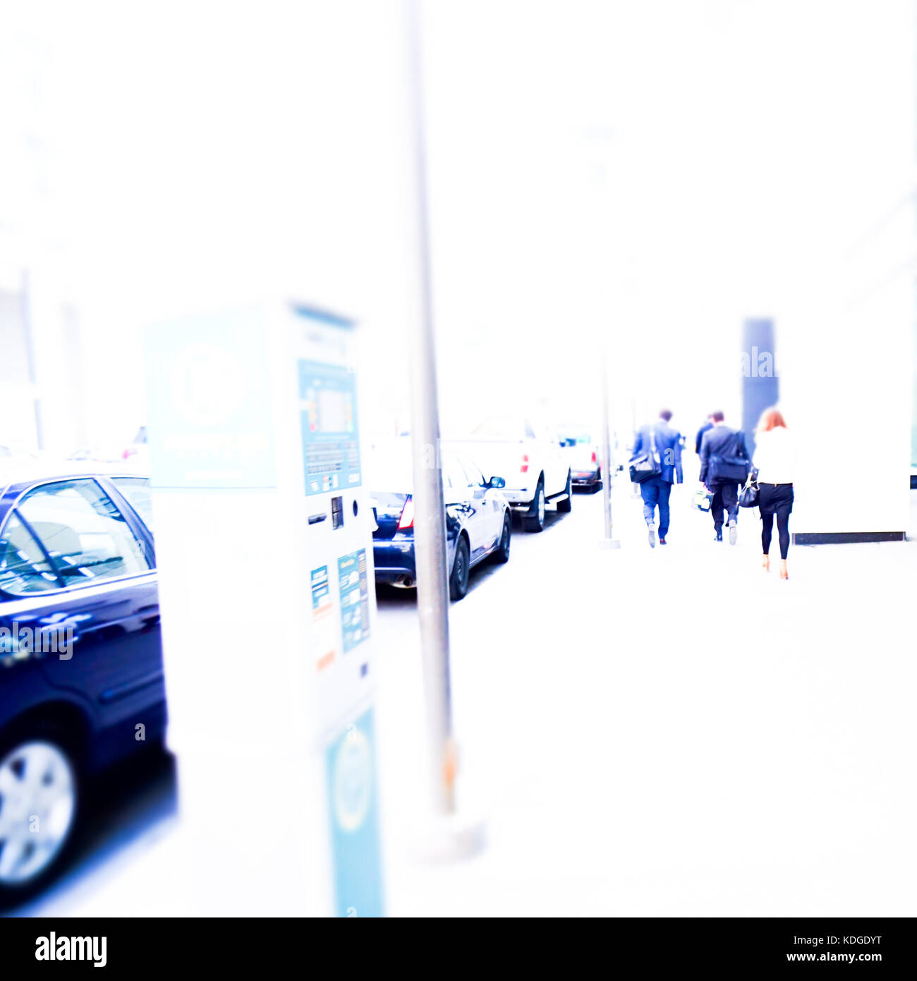 Tilt shift Calgary Down town - City and Urban Photography Stock Photo ...