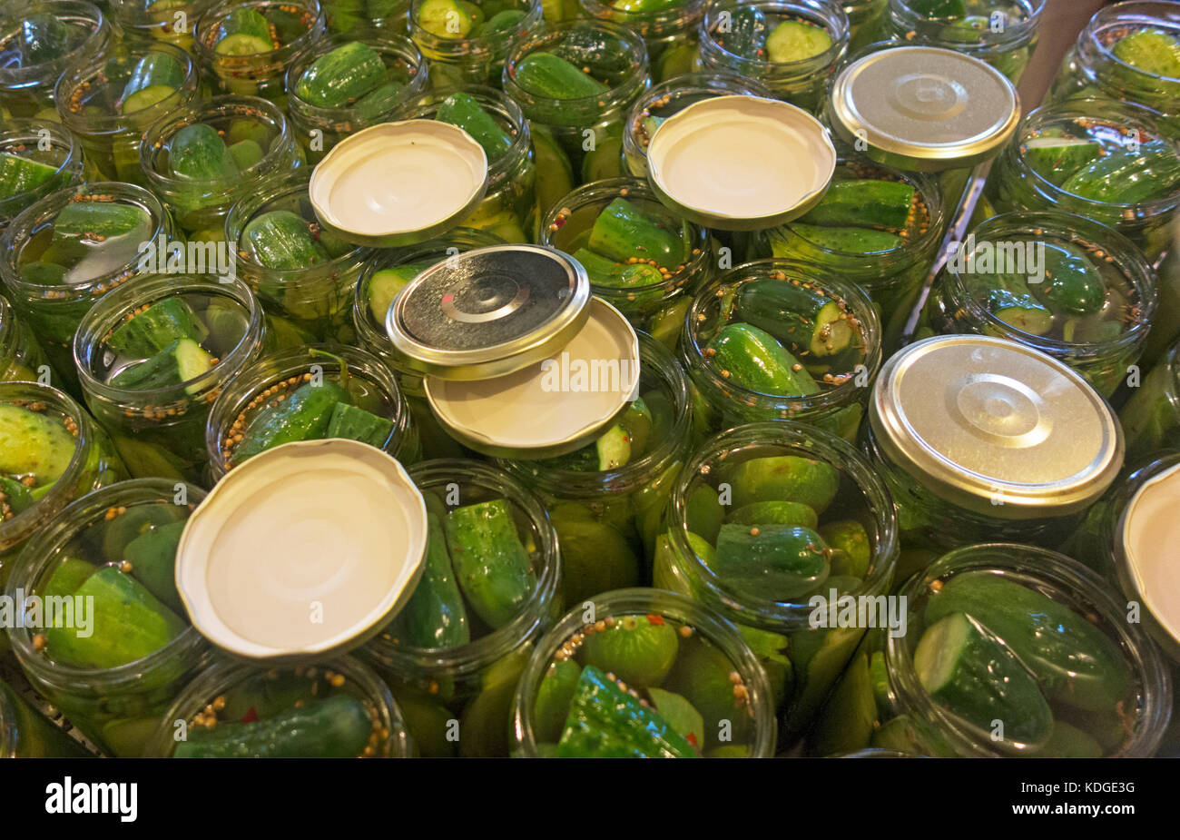 Brooklyn Brine pickles company NYC Stock Photo - Alamy