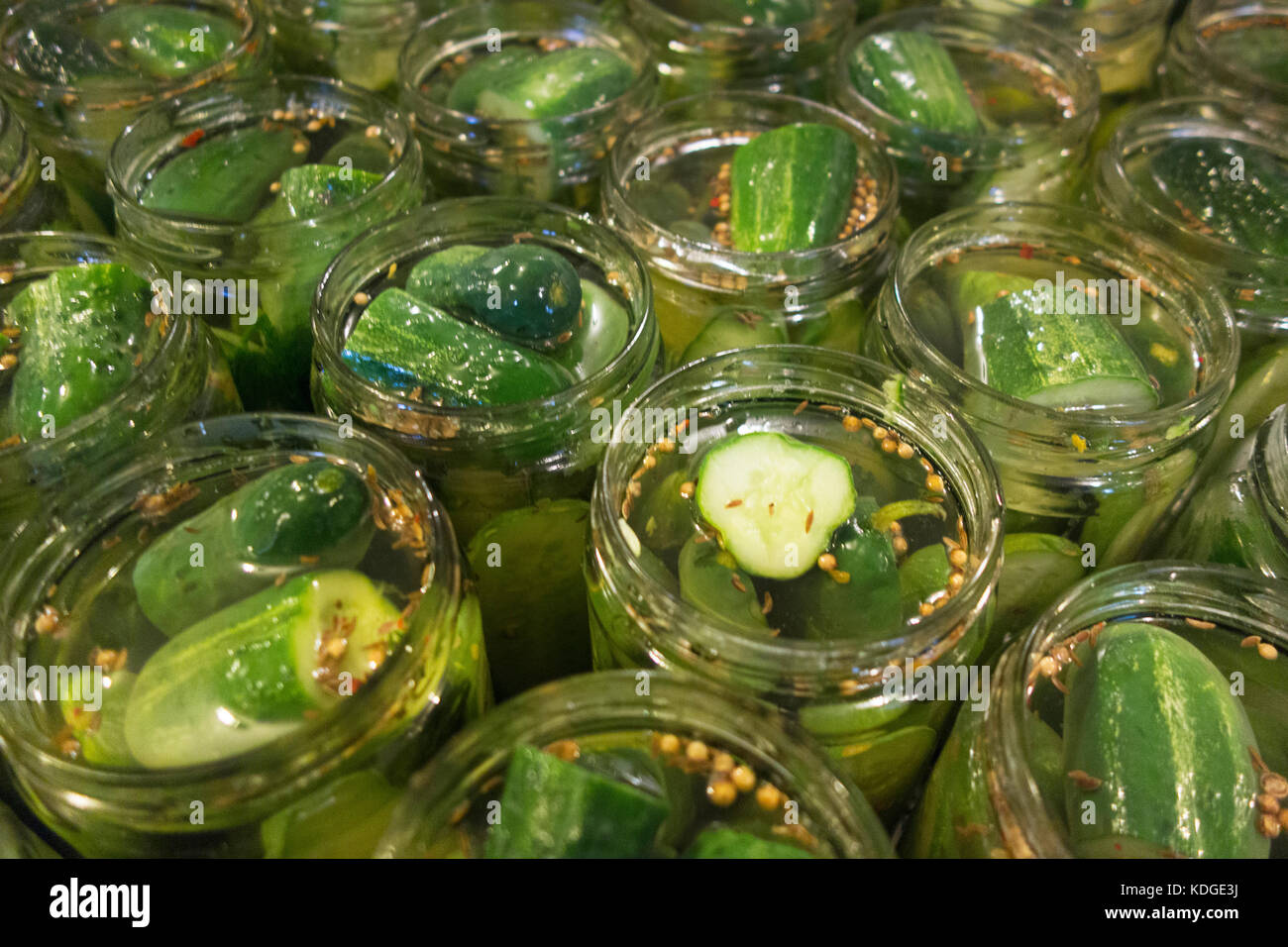 Brooklyn Brine pickles company NYC Stock Photo - Alamy